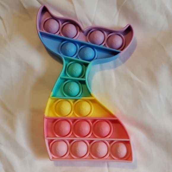 Adorable Things | Toys | Newmermaid Tale Popit Sensory Toy | Poshmark